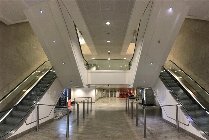 Escalator Panels - R.G. Beattie Ltd